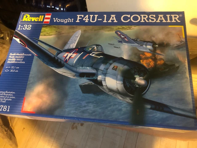 REVELL 1:32 VOUGHT F4U-1A Corsair (REV-4781) £22.00 - PicClick UK