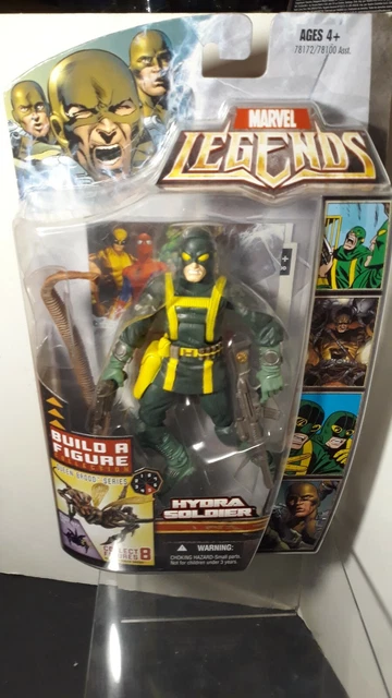 HASBRO MARVEL LEGENDS Brood Queen Series Hydra Soldier closed mouth £23 ...