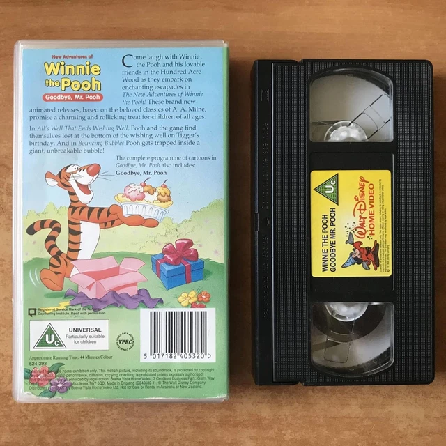 WINNIE THE POOH: Goodbye Mr Pooh [VHS] [VHS Tape] EUR 29,22 - PicClick IT