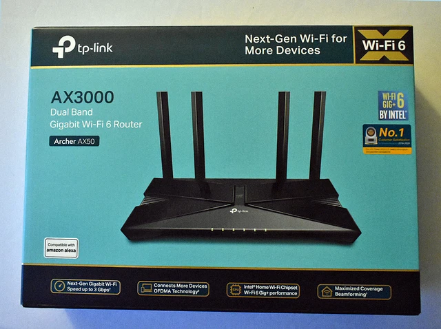 TP-LINK ARCHER AX3000 Dual-Band Gigabit Wi-Fi 6 Router $70.00 - PicClick