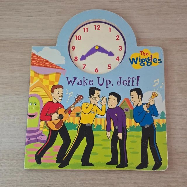 THE WIGGLES WAKE Up, Jeff Board Book 2006 ABC For Kids Original Cast ...