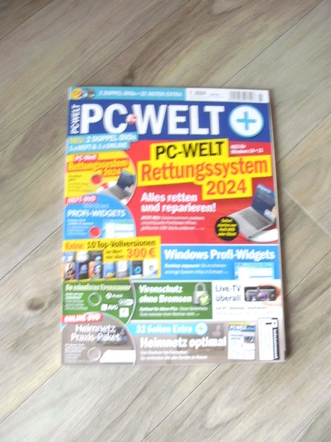 PC WELT PLUS 10 2024, mit 2 Doppel-DVDs – neuwertig/neu EUR 2,80 - PicClick DE