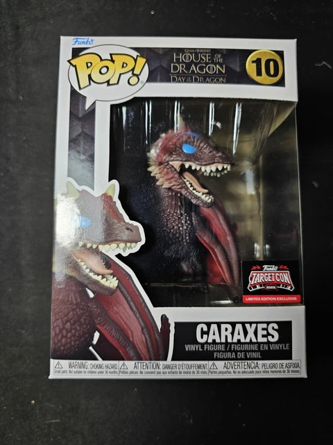FUNKO POP! CARAXES #10 House of the Dragon 2023 Target Con Exclusive £ ...