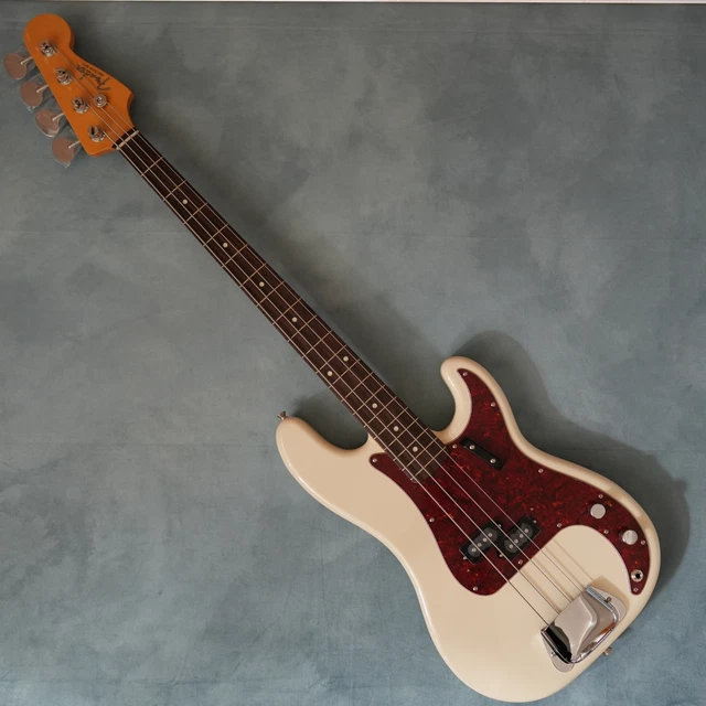 FENDER MADE IN Japan Hama Okamoto Precision Bass Olympic White Rosewood ...