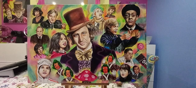 WILLY WONKA - Charlie and the Chocolate Factory - Gene Wilder ...