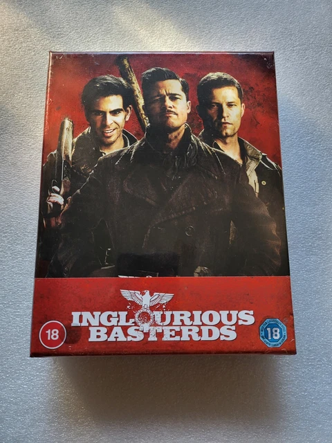 INGLOURIOUS BASTERDS 4K/2D Collectors Numbered Edition steelbook *New ...