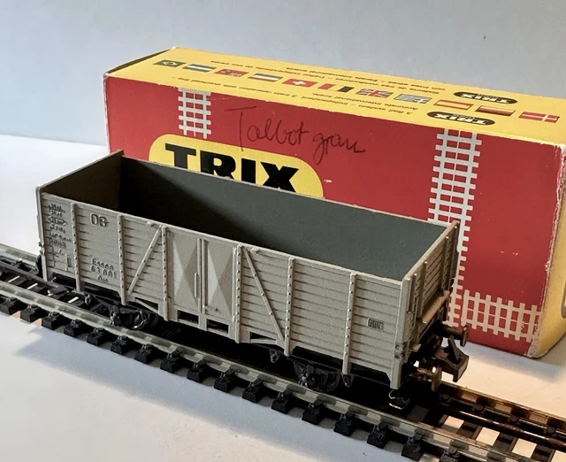 DB OFFENER GÜTERWAGEN open Freight Car #3414, Trix Express H0 mit ...