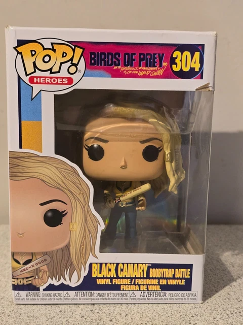 FUNKO POP! HEROES- Birds Of Prey- Black Canary (Boobytrap Battle) #304 ...