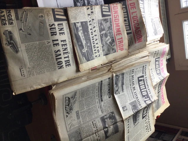 ANCIENNE REVUE AUTO journal 1951. 52. 53 EUR 90,00 - PicClick FR