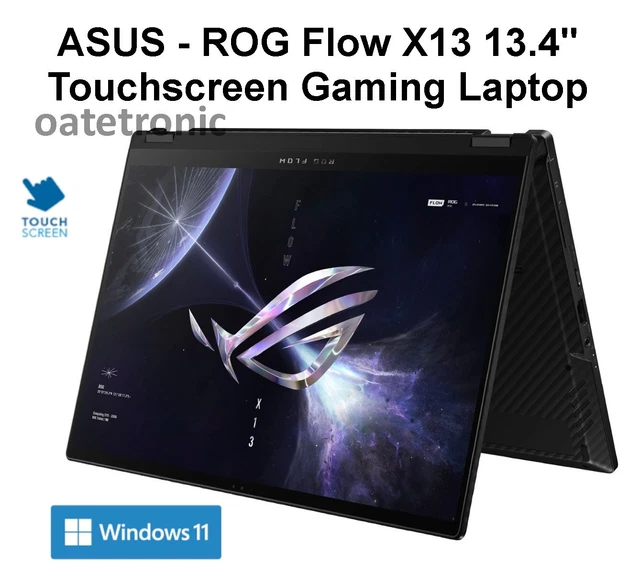 ASUS ROG FLOW X13 GV302XA Ryzen 9 7940HS 512GB SSD 16GB 13" FHD+ TOUCH ...