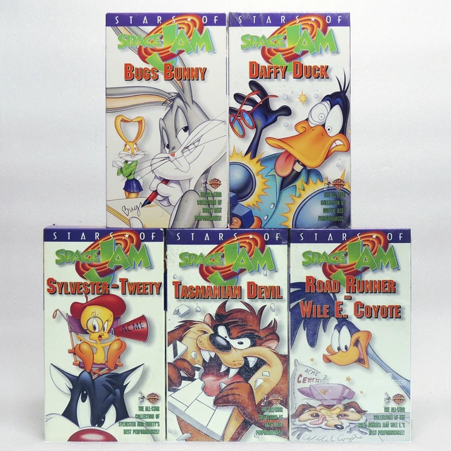 LOONEY TUNES STARS of Space Jam Collection VHS Complete Set 1996 EUR 31 ...