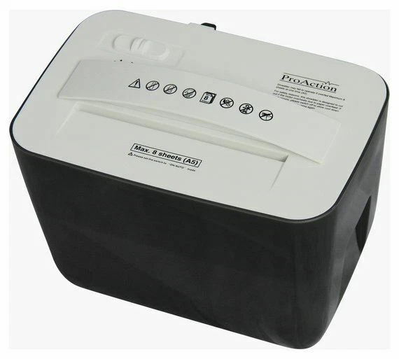 PROACTION 005CC PAPER Shredder 8 Sheet Electric Paper Shredder Cross ...