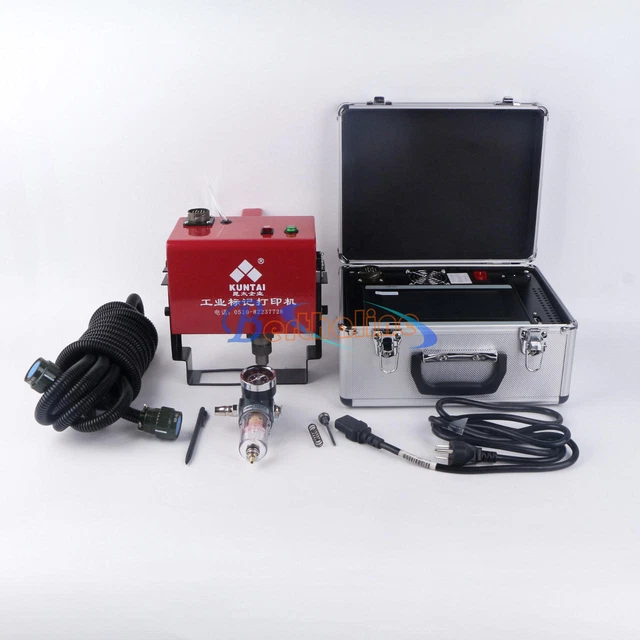 80*20MM 220V HAND held Pneumatic Computer Dot Peen Pin Marker Machine ...