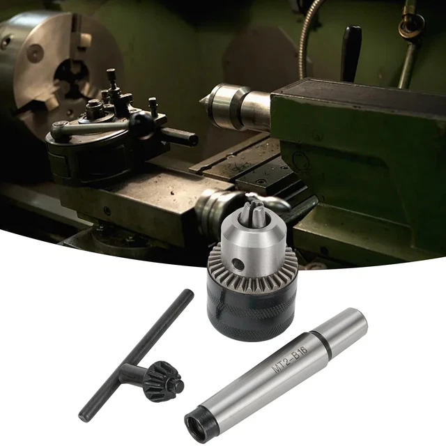 CNC LATHE DRILL Chuck Tool Drill Chuck 5/64\'\' To 1/2\'\' Accessories ...