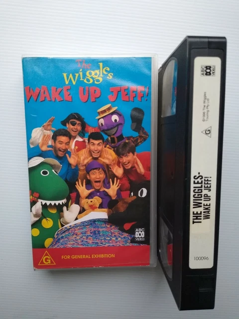 THE WIGGLES VHS Tapes Wake Up Jeff! & Wiggledance 1996 & 1997 ABC ...