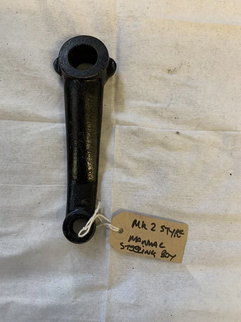 JAGUAR MK2 MARK Two S Type 420 Daimler V8 Manual Steering Box Drop Arm ...