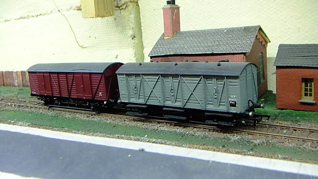 PARKSIDE KIT BUILT GWR Fish van and Fruit D EM gauge EUR 16,03 ...