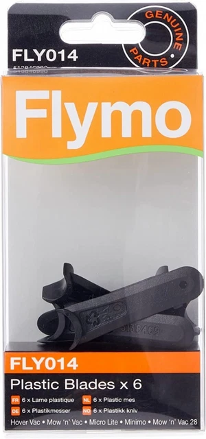 FLYMO MICRO LITE 28 HV2800 Mow lame plastique x6 tondeuse a gazon ...