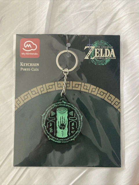 LEGEND OF ZELDA Tears Of The Kingdom Keychain Keyring My Nintendo Glow ...