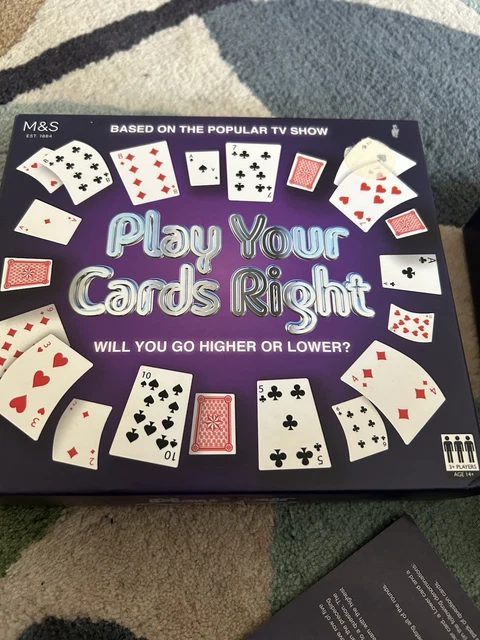 PLAY YOUR CARDS Right - Board Game M&S Version 2017 New Sealed Contents ...