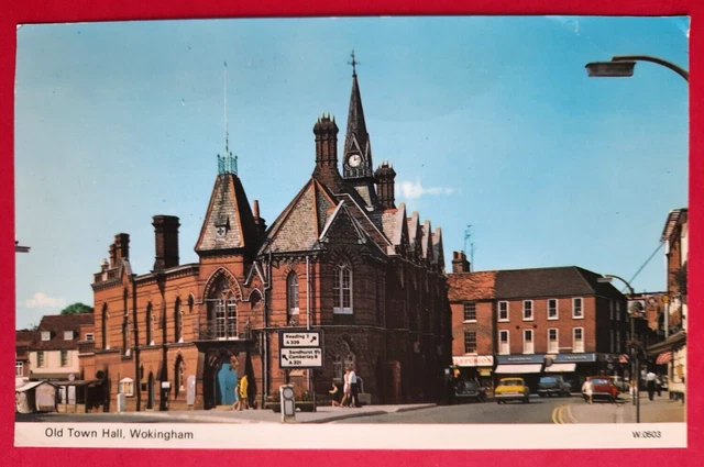 POSTCARD OLD TOWN Hall, Wokingham, Berkshire. 1977 £2.99 - PicClick UK