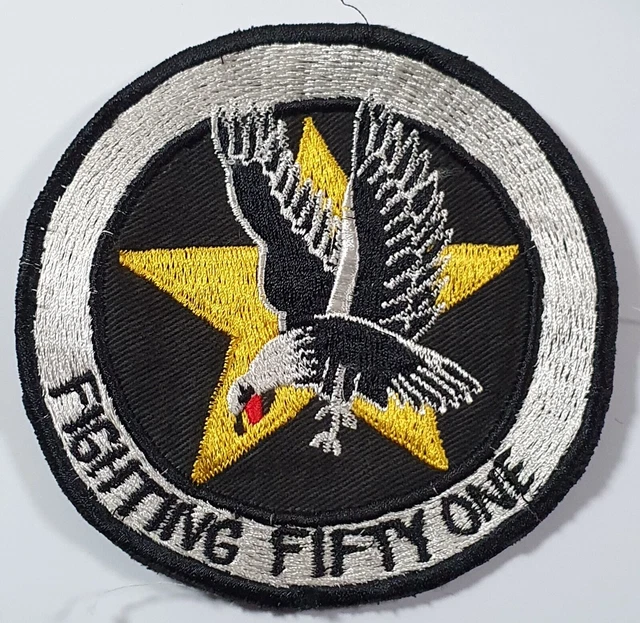 USN FIGHTING FIFTY One VF-51 Fighter Squadron Patch Badge. US Navy £24. ...