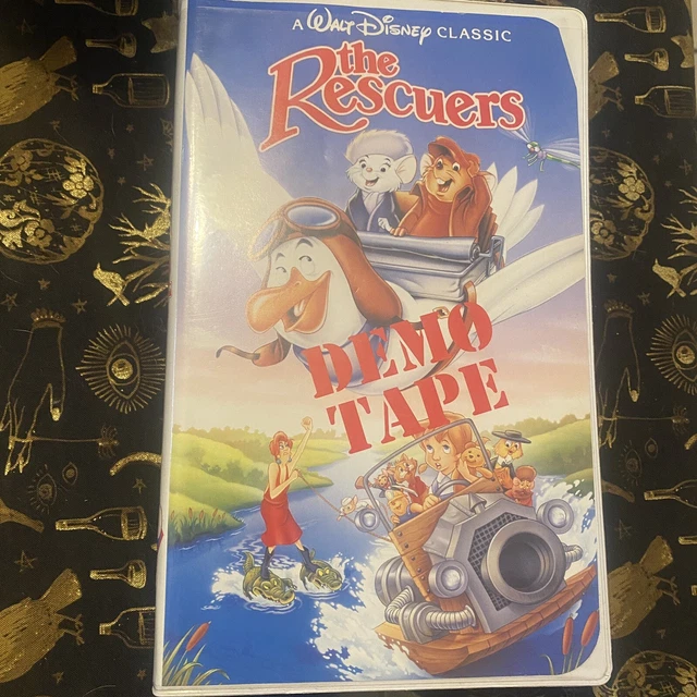 DISNEY THE RESCUERS Demo Tape vhs $137.58 - PicClick CA