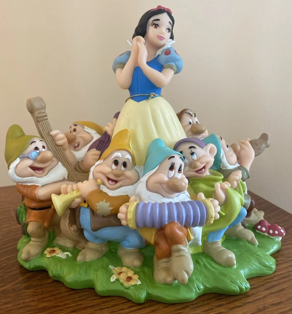 DISNEY BULLYLAND SNOW White and the Seven Dwarfs Money Box EUR 20,73 ...