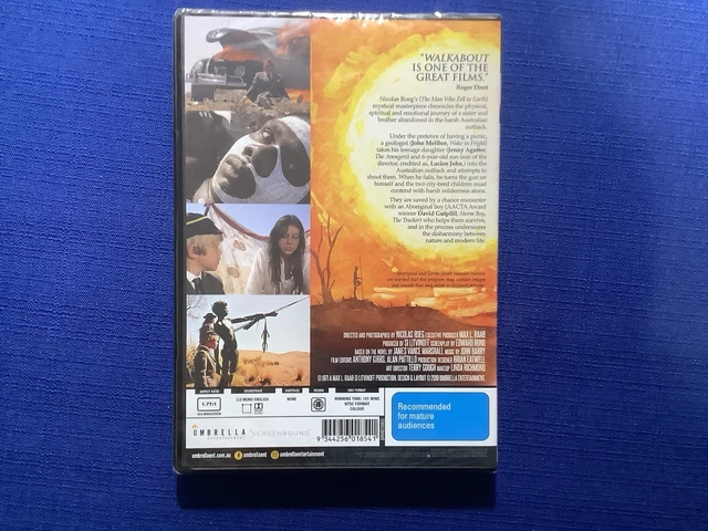 WALKABOUT (DVD, 1971) Nicolas Roeg Film - Brand New Sealed Region 4 $19 ...