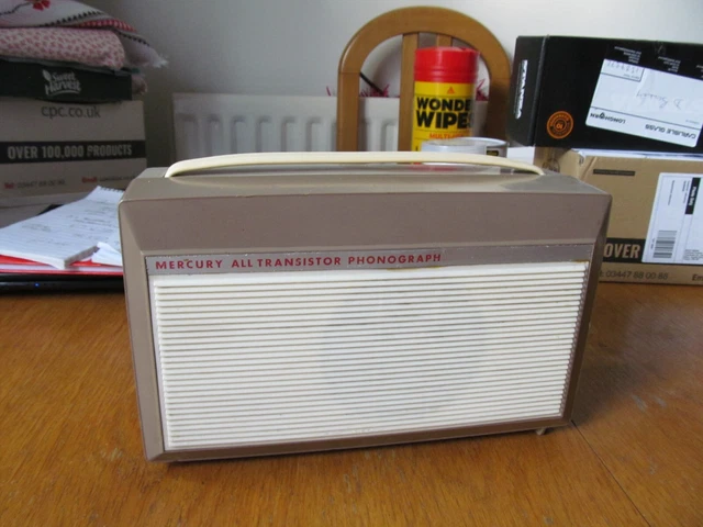 PHILIPS MERCURY AG4000 All Transistor Portable Record Player ...