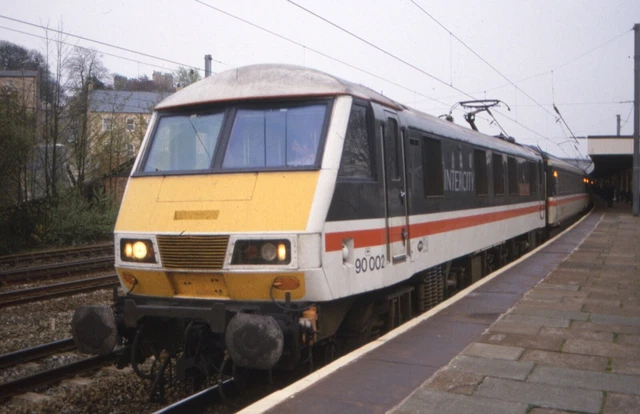 ORIGINAL 35MM BRITISH Railway B.r Slide - 33109 & 33116 At Lancaster 01 ...