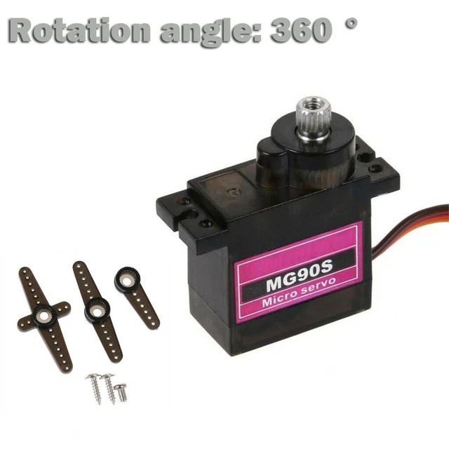 MG90S 9G METAL Gear Micro Servo Motor Arduino UNO Raspberry PI Car Boat ...