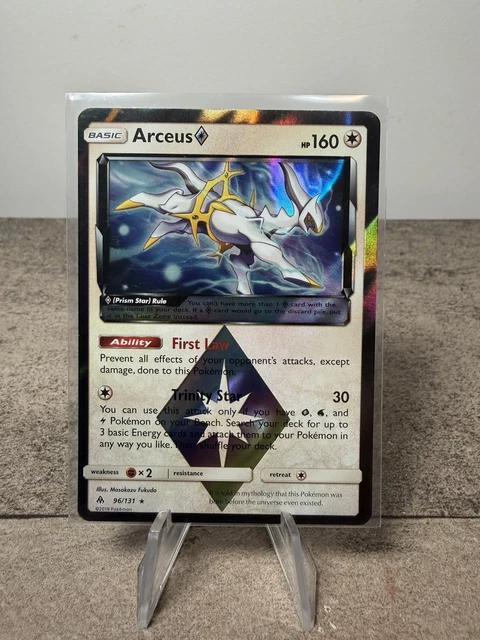 ARCEUS 96/131 PRISM Star Holo Forbidden Light Pokémon TCG English LP-NM ...