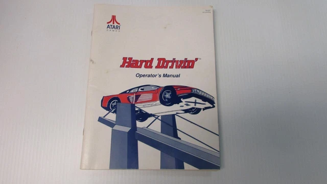 ATARI HARD DRIVIN' Original Schematic Manual Arcade. Sold as-is. Free ...