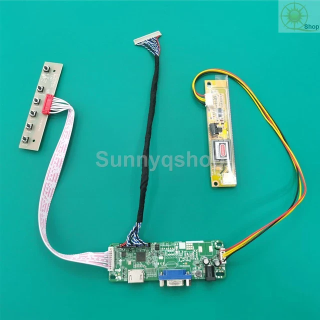 20 PIN HDMI VGA LCD Controller Driver Board Monitor Kit for LTA084C270F 800X600 £21.00 - PicClick UK