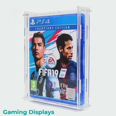 PREMIUM CLEAR ACRYLIC PlayStation Game Display Cases - PSone - PS2 ...