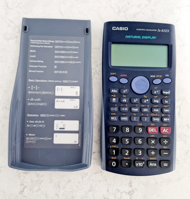 CASIO FX-83ES SCIENTIFIC Calculator Full Working Order £11.12 - PicClick UK