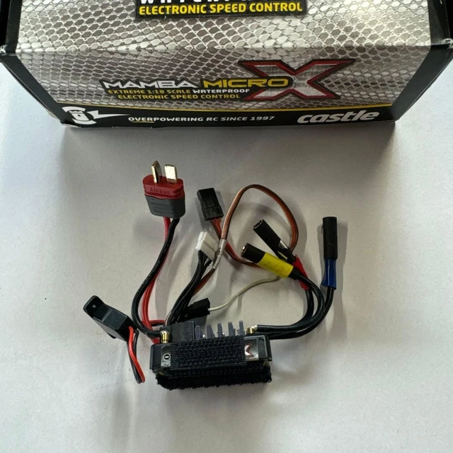 CASTLE MAMBA MICRO X 1/18 ESC £159.23 - PicClick UK