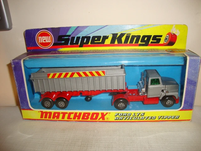MATCHBOX SUPER KINGS K-18 FORD LTS ARTICULATED TIPPER - NR MINT in ...