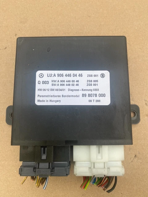 MERCEDES SPRINTER W906 519 V6 CENTRAL LOCKING CONTROL UNIT A9064460246 ...