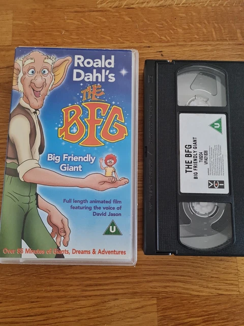 ROALD DAHL'S THE BFG VHS Video Rare £4.99 - PicClick UK