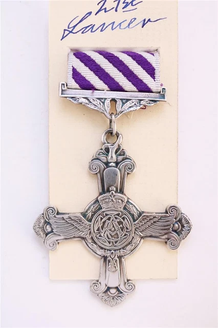 WW2 BRITISH RAF Medal DFC Distinguished Flying Cross Royal Air Force ...