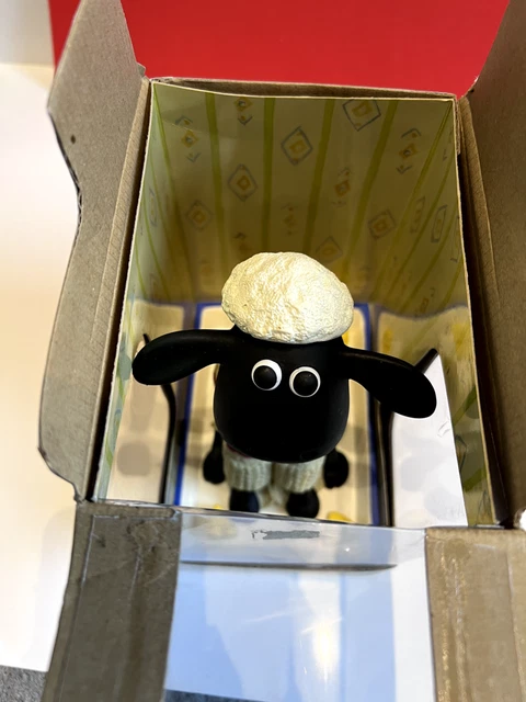 WALLACE AND GROMIT Aardman Vintage Shaun The Sheep Nodding Shaun New ...