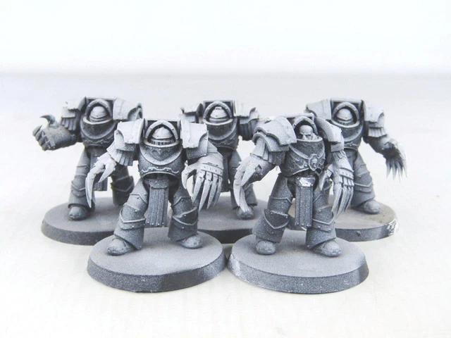 (2243) CATAPHRACTII ASSAULT Terminators Squad Space Marines hérésie ...