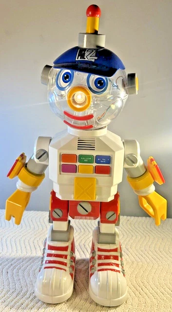 MY PAL 2 Robot with Cap Ball & Hoop Instructions & Box 1991 Working see ...