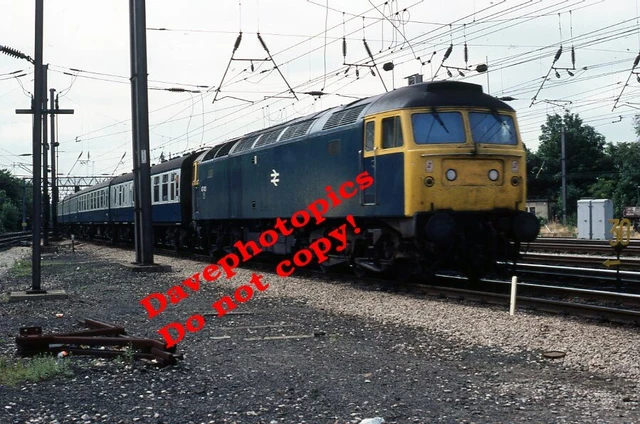 ORIGINAL 35MM Slide Railway Diesel /Steam-47413 @ Preston Aug 1983 £3. ...