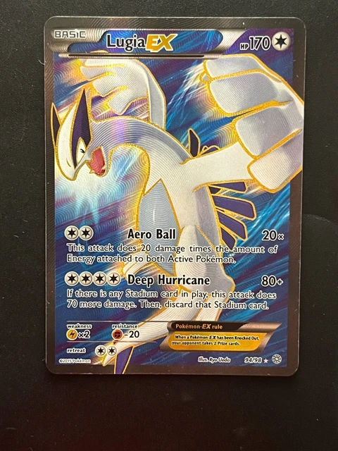 LUGIA EX FULL Art Pokemon TCG Ancient Origins Ultra Rare 94/98 LP EUR ...