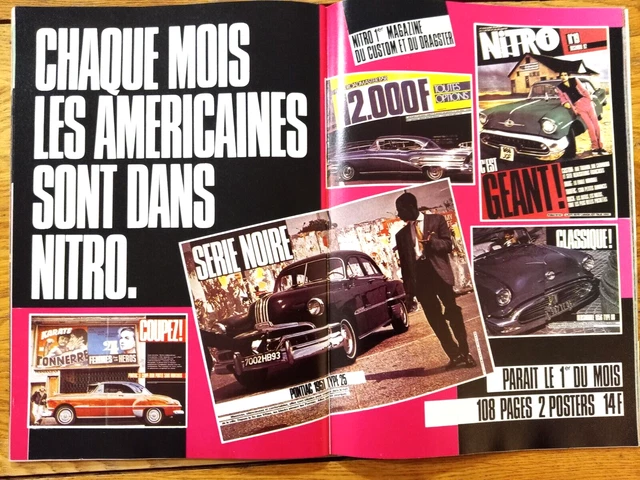 MAGAZINE NITRO HORS série 1945-1960 LES AMERICAINES photos rétro, Pin ...