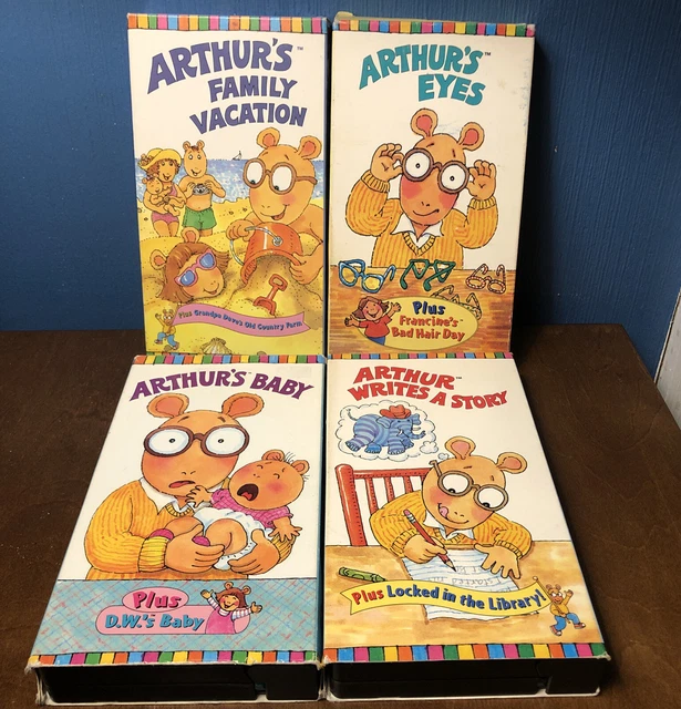 PBS KIDS ARTHUR‘S Chicken Pox VHS True Francine DW Muffy Cartoon TV ...