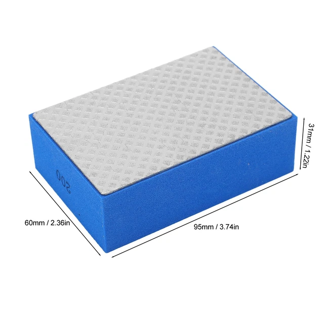 200 GRIT HAND Polishing Block Portable Hand Sanding Pad Pour EUR 7,32 ...
